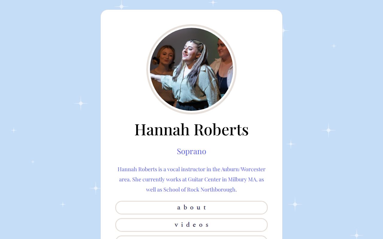 Hannah Roberts Voice